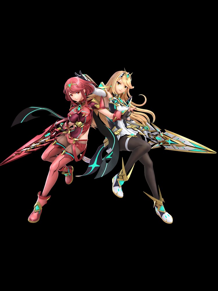 "Pyra & Mythra in Smash" Kids T-Shirt for Sale by TheSmashStash | Redbubble