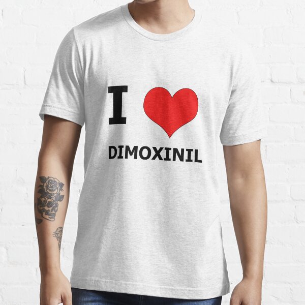 "I Heart Dimoxinil" T-shirt for Sale by Diabolical | Redbubble ...