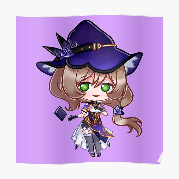 "Lisa chibi" Poster for Sale by HellaKumii | Redbubble