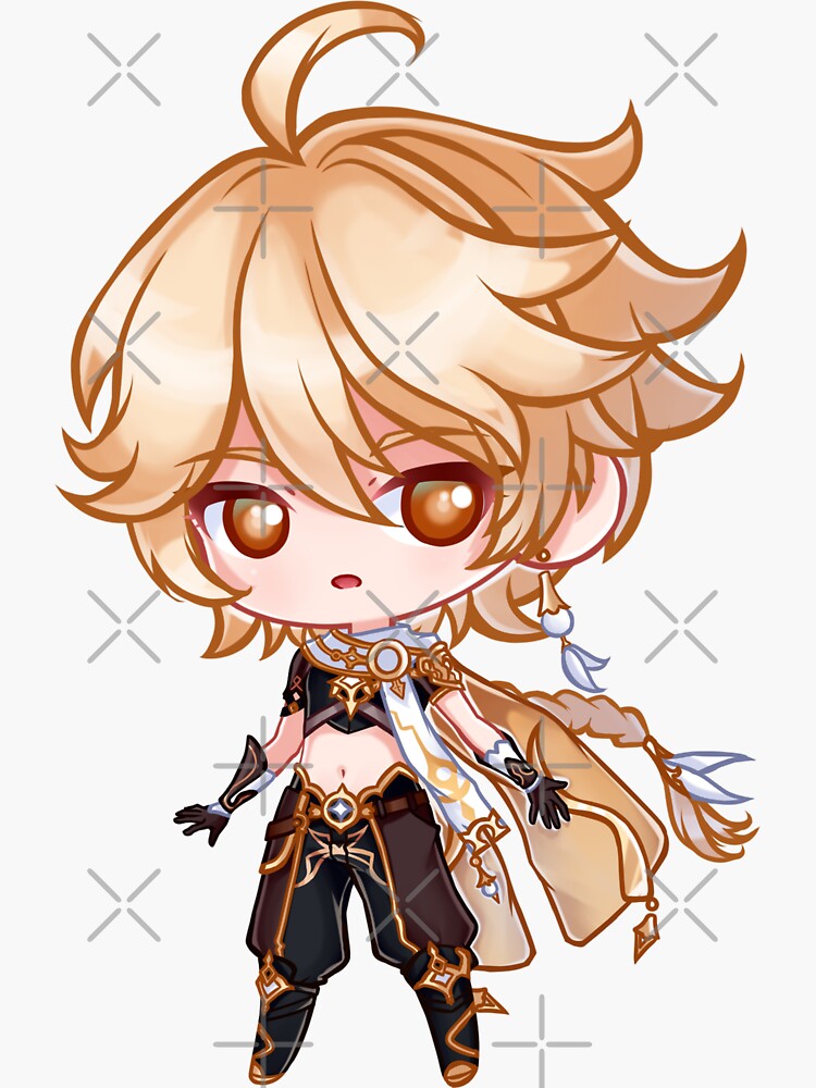 "Aether chibi" Sticker by HellaKumii | Redbubble