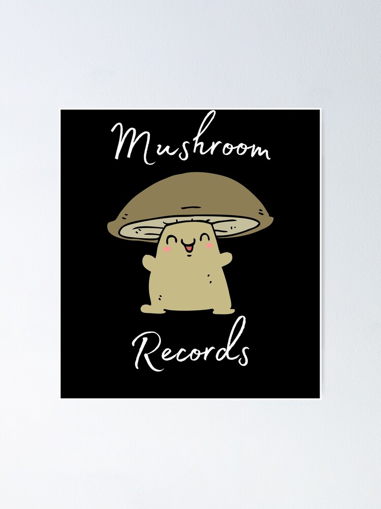 "Mushroom Records" Poster for Sale by Izemiro | Redbubble