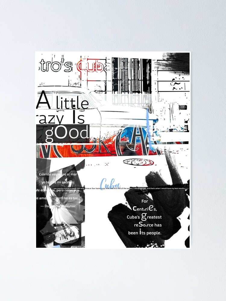 "Cuba quotes" Poster for Sale by Pranatheory | Redbubble