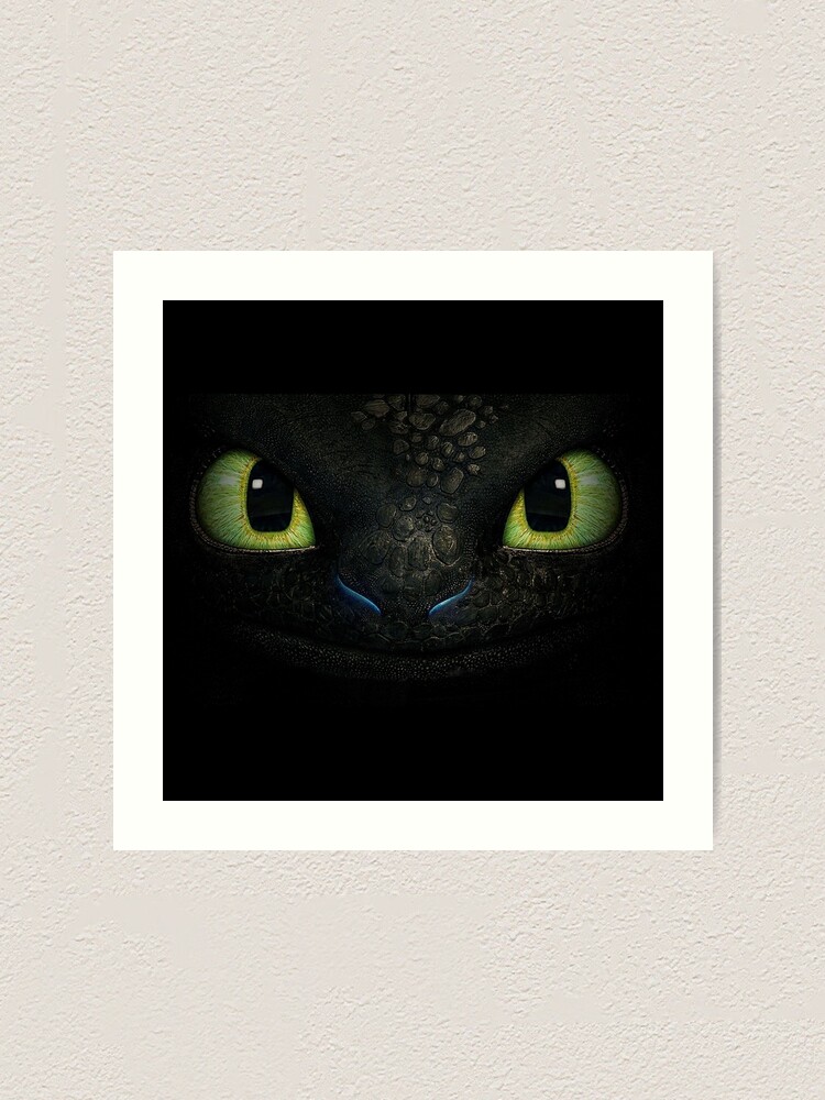 "Toothless face" Art Print by artask | Redbubble