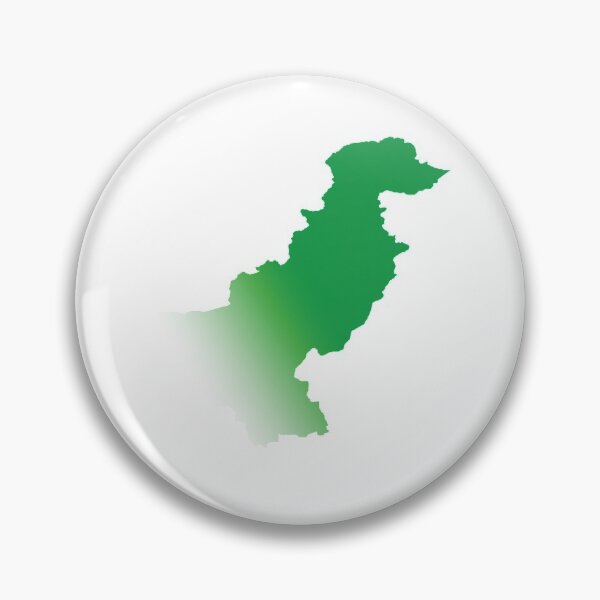 "Map of Pakistan - Iconic Sticker/Magnet Pack (6 Stickers)" Pin for ...
