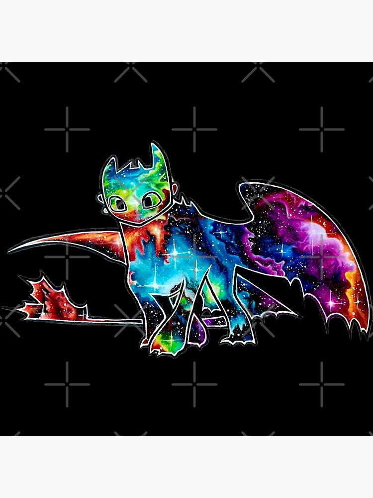 "Toothless Galaxy" Poster for Sale by artask | Redbubble