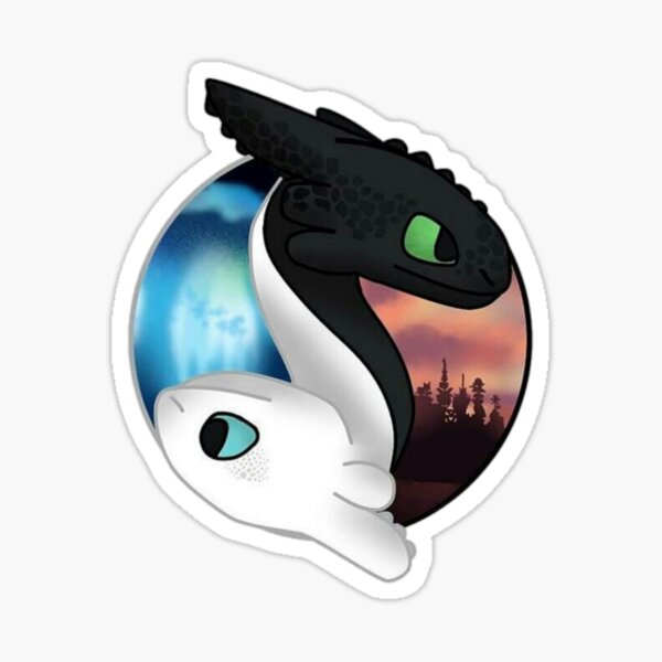 "Toothless Night Fury" Sticker for Sale by artask | Redbubble