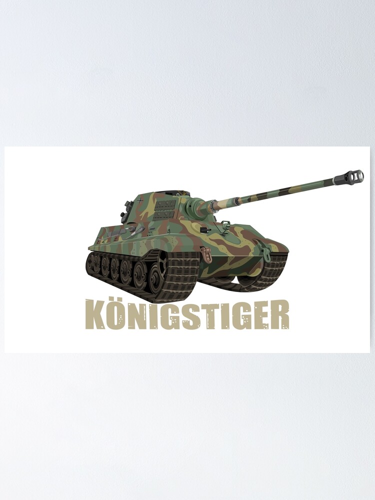 "Tiger II Konigstiger Tank German WW2 King Tiger Tanks Panzer Gifts ...