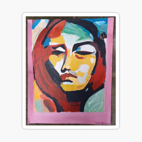 "expressionism art" Sticker by liverpool77rome | Redbubble