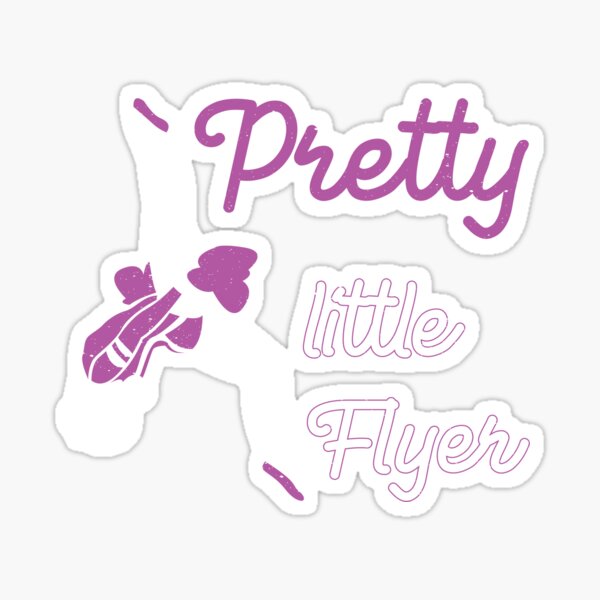 "Cheerleading Team Cheerleader Pretty Little Flyer" Sticker for Sale by ...
