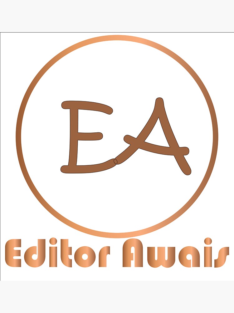 "Editing Logo" Sticker by IrfanShahzad | Redbubble