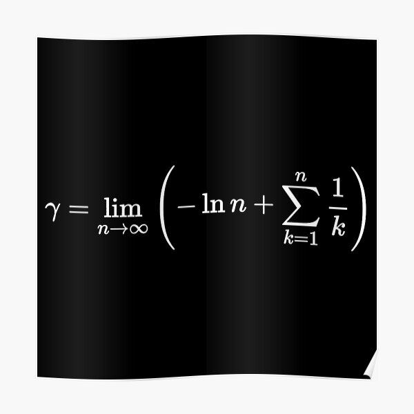 Euler Equation Posters Redbubble