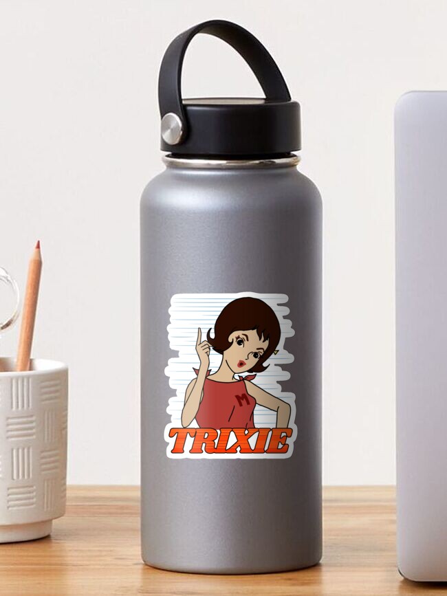 "Go Speed Racer ))(( Trixie" Sticker for Sale by acquiesce13 | Redbubble