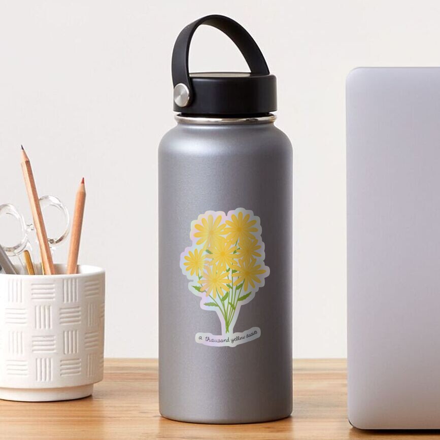 "Yellow Daisies" Sticker for Sale by Alypereira21 | Redbubble