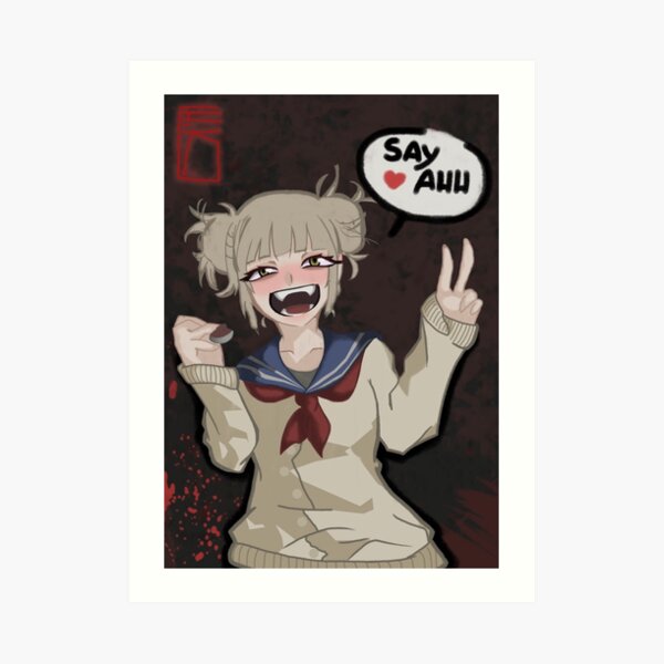 "Himiku Toga Fanart From Boku no Hero Academia" Art Print for Sale by ...