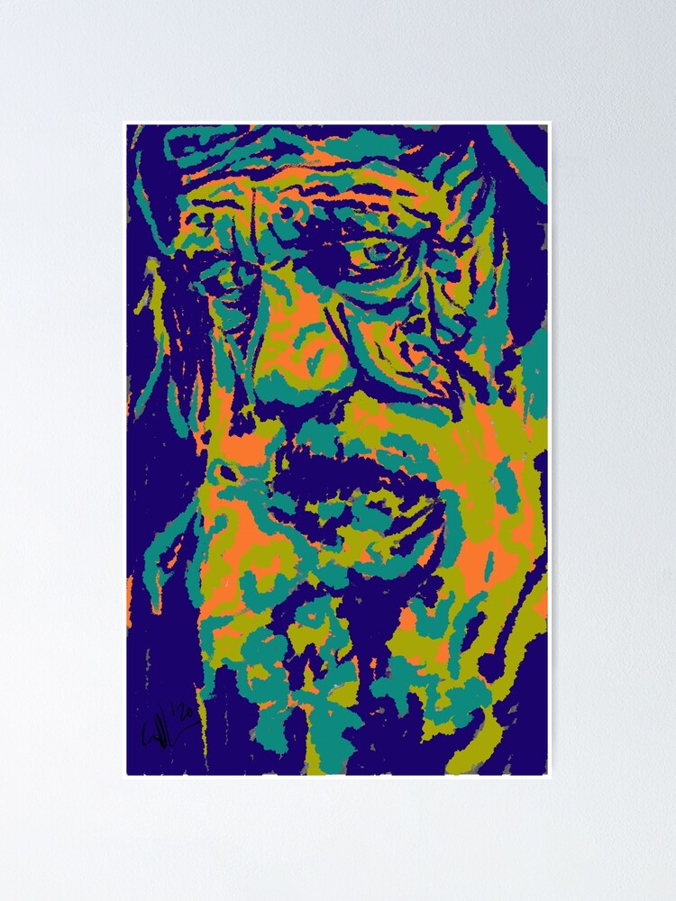 "Moldy man" Poster for Sale by gallagherart | Redbubble