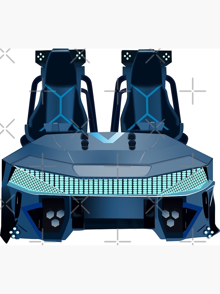 "Velocicoaster Train Front" Poster by carowindsfanson | Redbubble