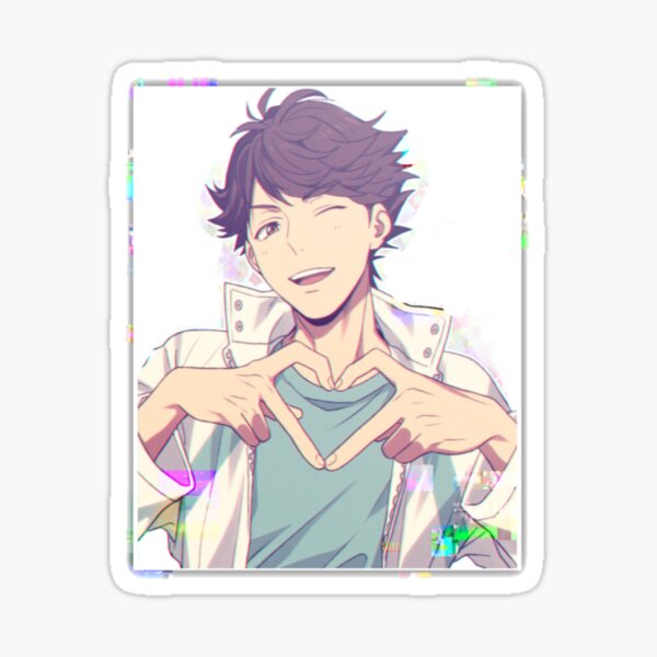"Oikawa Tooru" Sticker by BitterSweet2020 | Redbubble