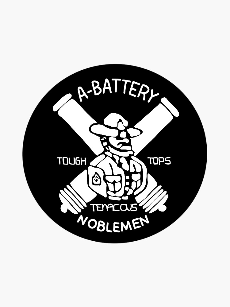 "a-batt sarge sticker (black)" Sticker for Sale by DigitallyJen | Redbubble