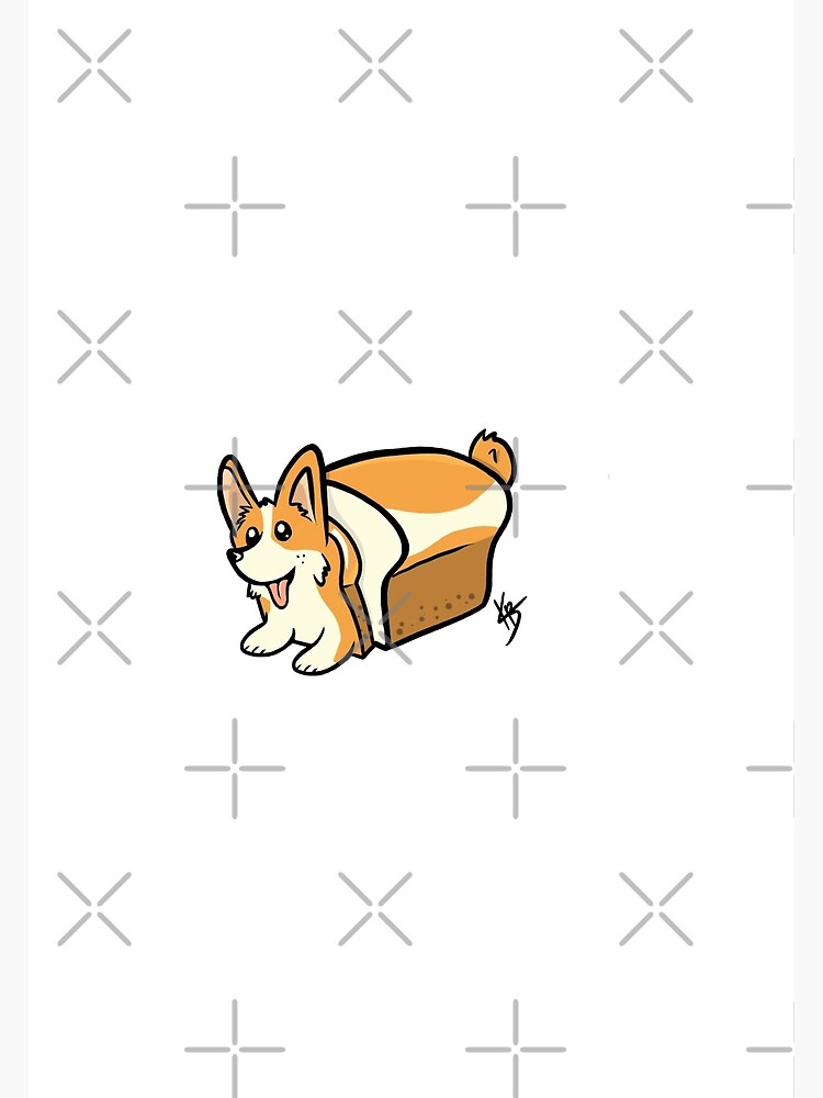 Corgi Bread Loaf Premium Matte Vertical Poster sold by Wispy_Daune ...