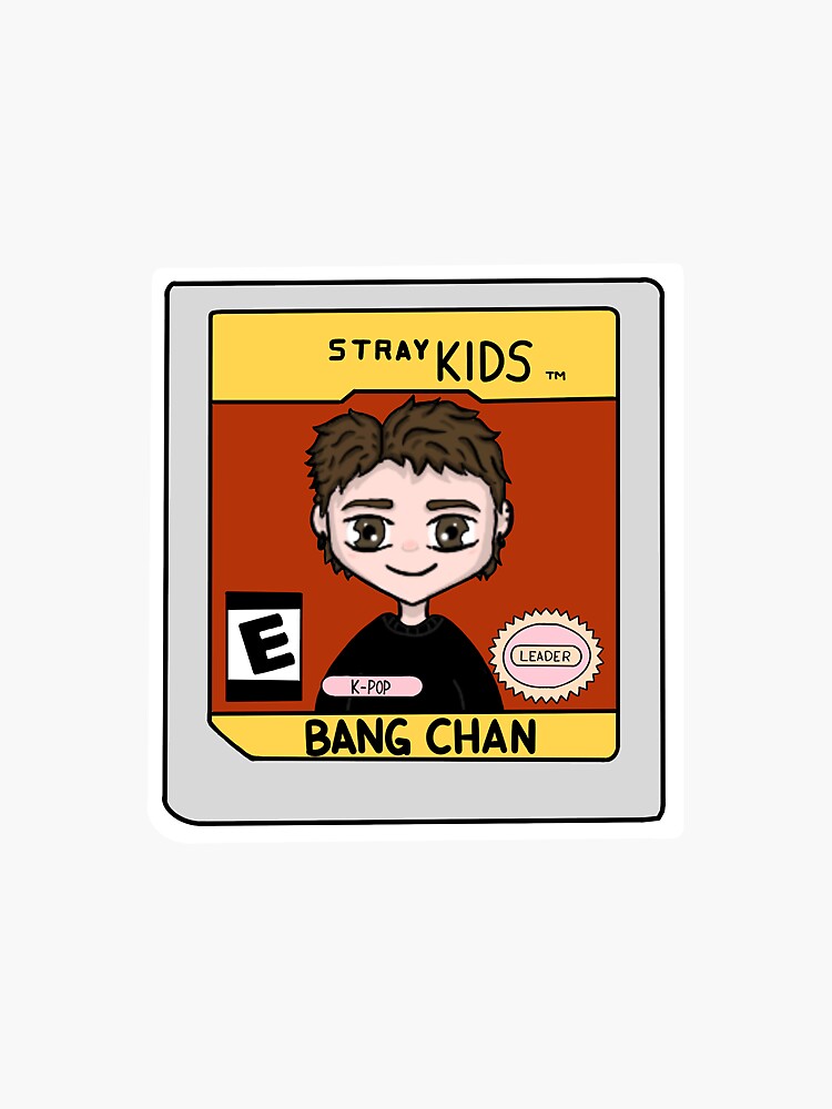 "Bang Chan" Sticker by gracine | Redbubble