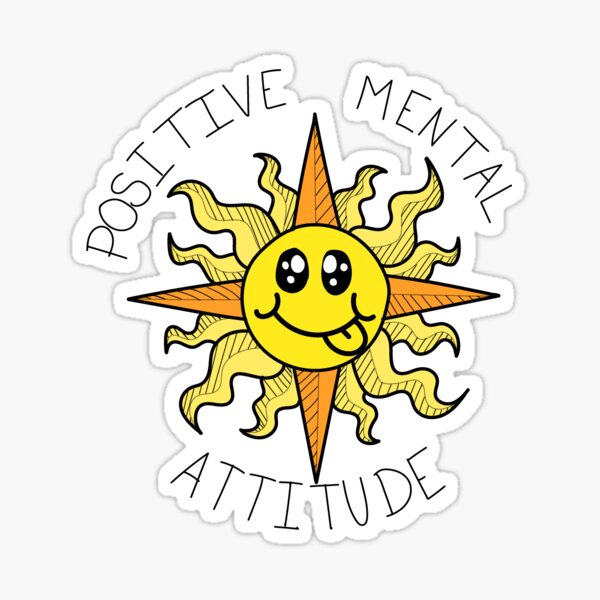 "PMA!!!" Sticker for Sale by Ansleyj-art | Redbubble
