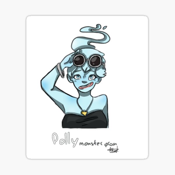 "Polly - Monster Prom" Sticker by Syber-draws | Redbubble