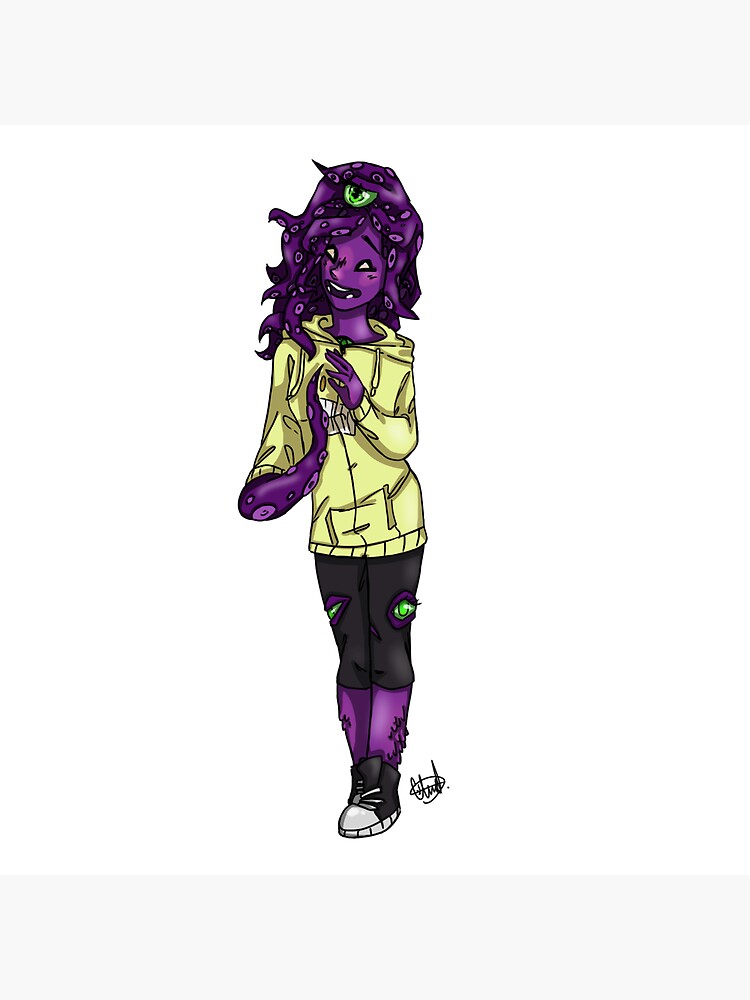 "Zoe - Monster Prom " Sticker by Syber-draws | Redbubble