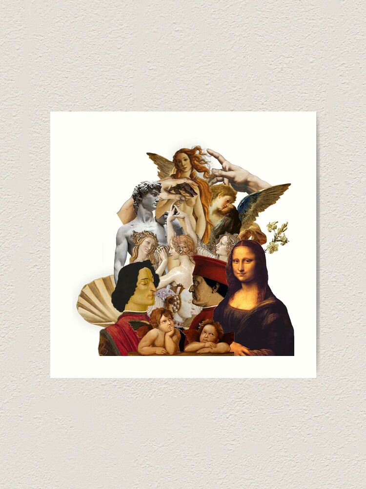"Renaissance Collage Art" Art Print for Sale by Jayde Faustino | Redbubble