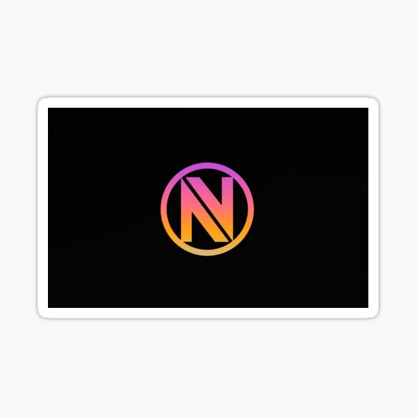 "EnVyUS nV Fade Logo" Sticker for Sale by Poockine | Redbubble