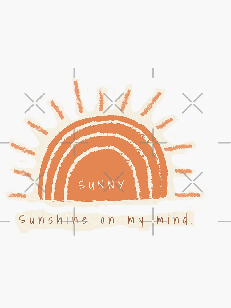 "Sunny side up" Sticker by BorneowithLove | Redbubble