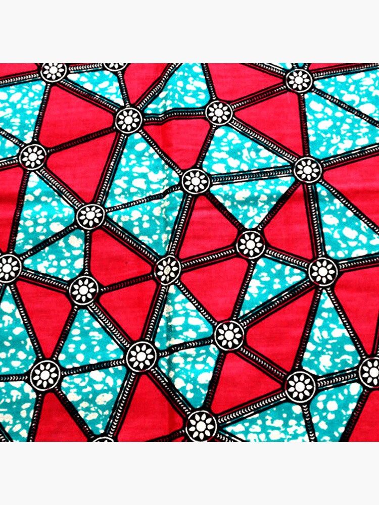 "African Floral Print Pattern" Sticker for Sale by everettsart | Redbubble