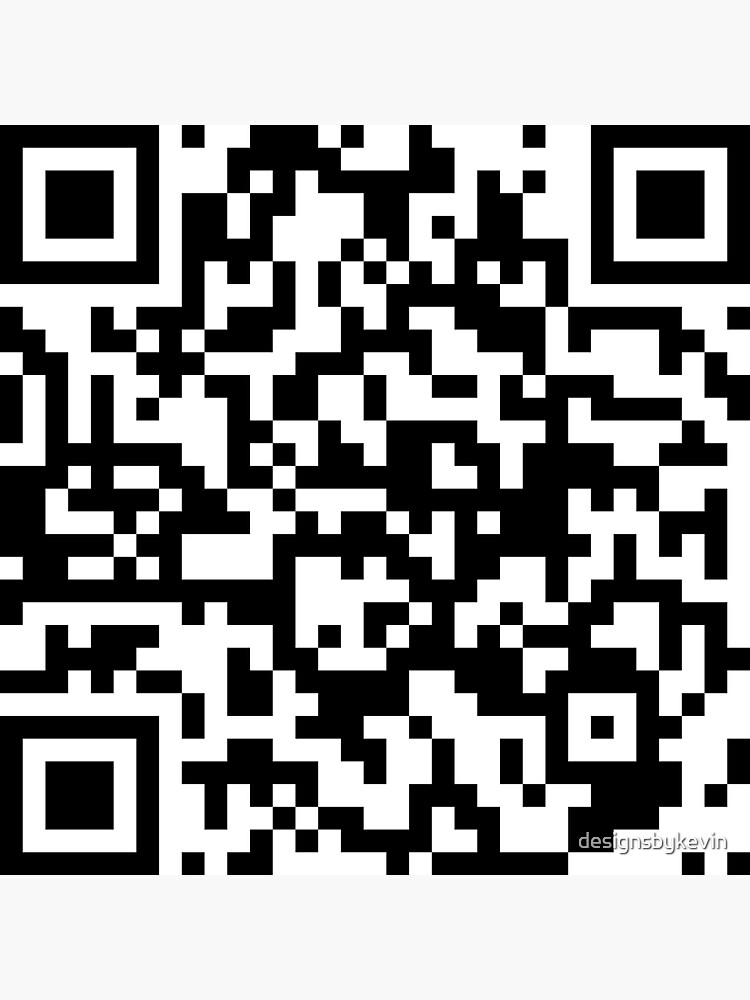 "Among Us Song QR Code Large" Sticker for Sale by designsbykevin ...