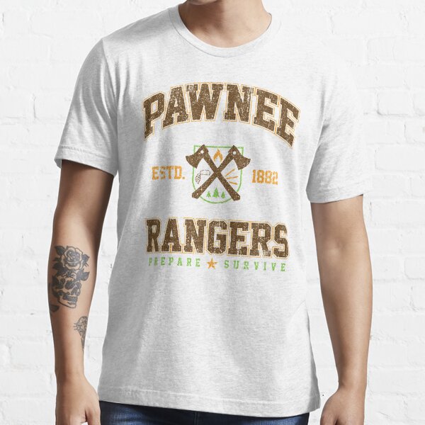 "Pawnee Rangers (Variant)" T-shirt for Sale by huckblade | Redbubble ...