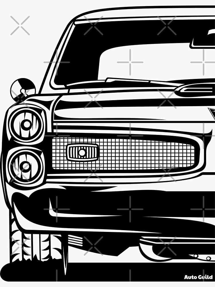 "66 GTO" Sticker by AutoGuild | Redbubble