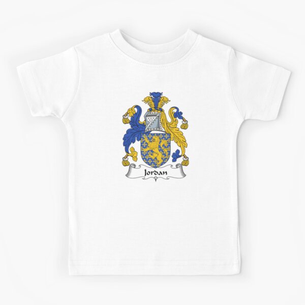 "Jordan Coat of Arms / Jordan Family Crest" Kids T-Shirt by IrishArms ...