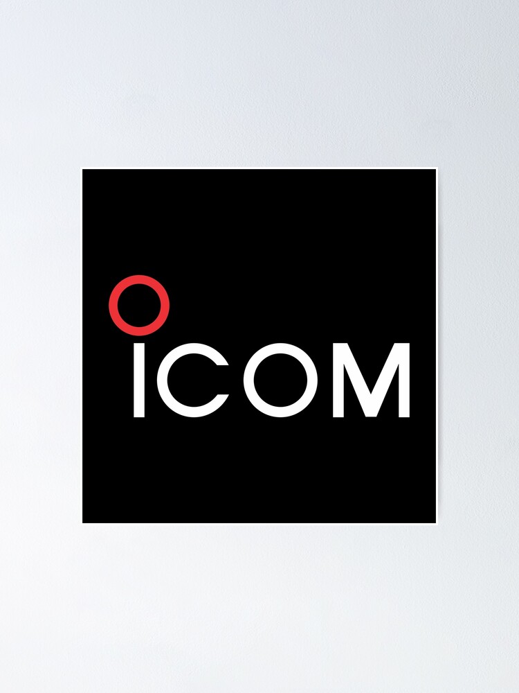 "Logo Icom Inc" Poster by ratatoler | Redbubble