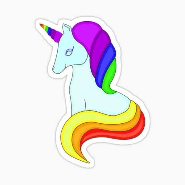 "Best Adopt Me Pets Rainbow Unicorn Pickledj" Sticker for Sale by ...