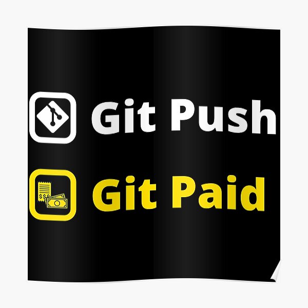 Git Joke Posters | Redbubble