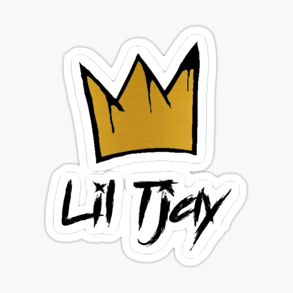 "Lil Tjay Logo" Sticker for Sale by johndlopez006 | Redbubble