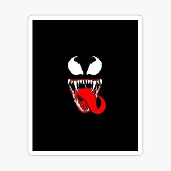 "Venom" Sticker for Sale by MaskyMoronic | Redbubble