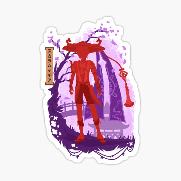 "Genshin Impact Scaramouche" Sticker for Sale by NEL MERCH | Redbubble