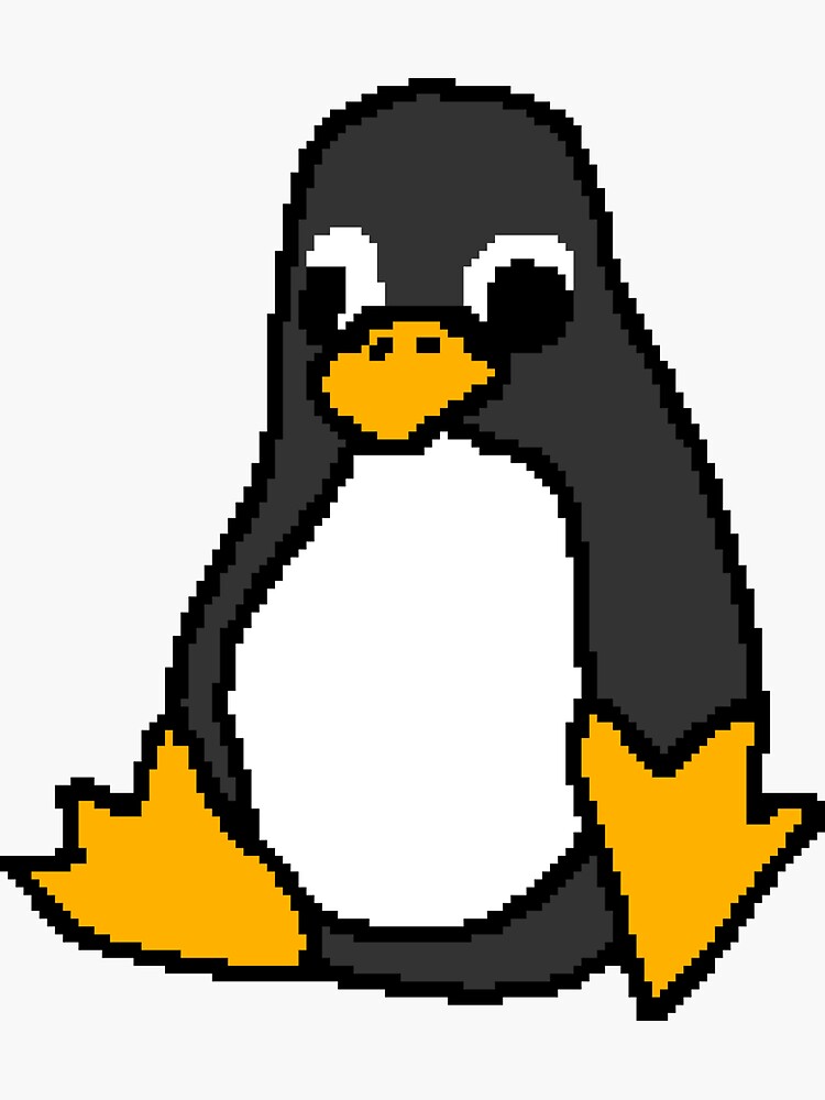 "Tux" Sticker for Sale by tttttm | Redbubble