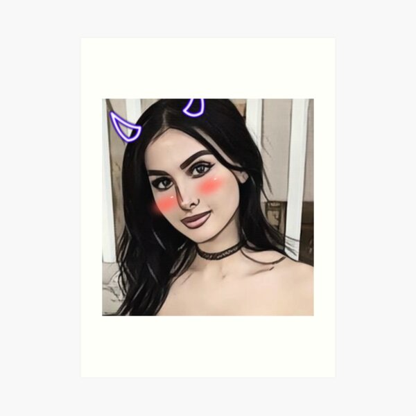 "SSSniperWolf" Art Print by Ahzeee15 | Redbubble
