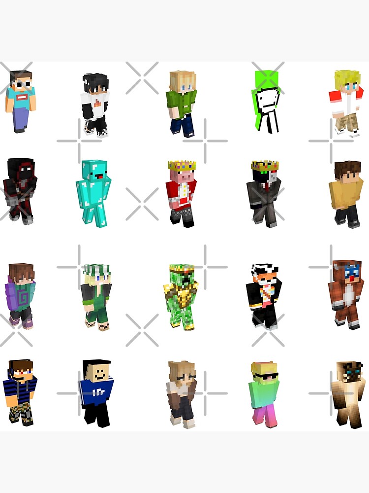 "20 Sticker Pack | Dream SMP | Extra Large Available " Art Print for ...