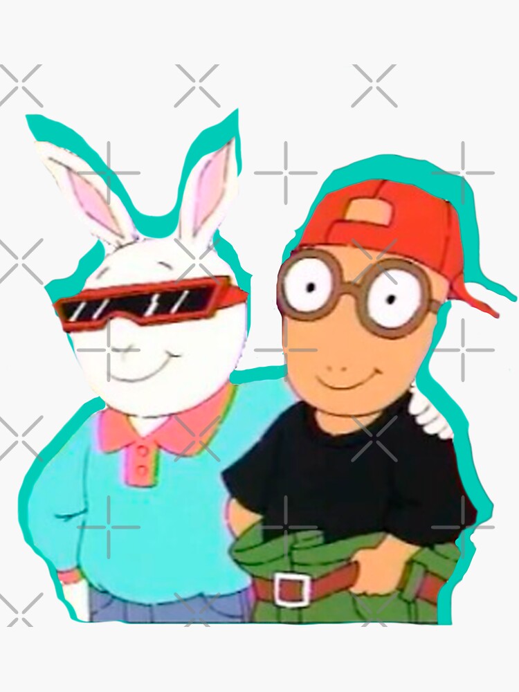 "Arthur's friends (Arthur) - Vintage Cartoons" Sticker for Sale by ...