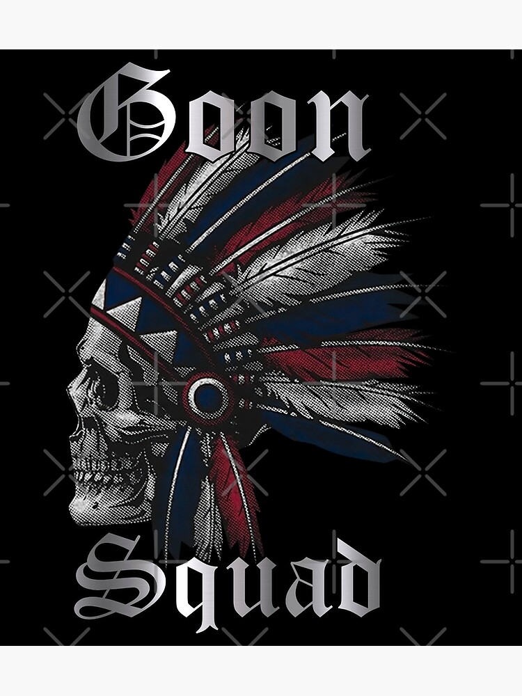 "Adam Calhoun Merch Goon Squad RWB" Poster for Sale by DanielaFranecki ...