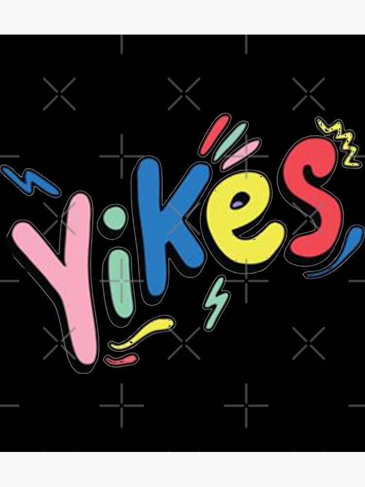 "Eddy burback Merch Yikes Rainbow" Poster by DanielaFranecki | Redbubble