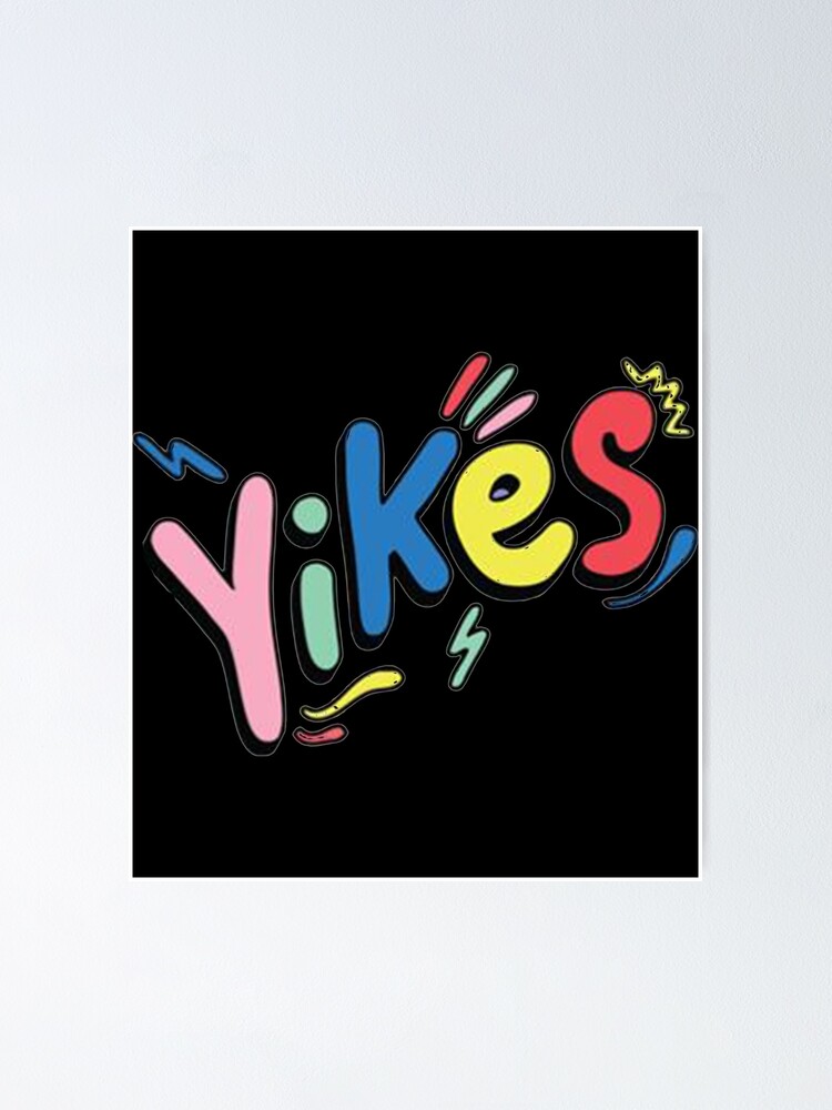 "Eddy burback Merch Yikes Rainbow" Poster by DanielaFranecki | Redbubble