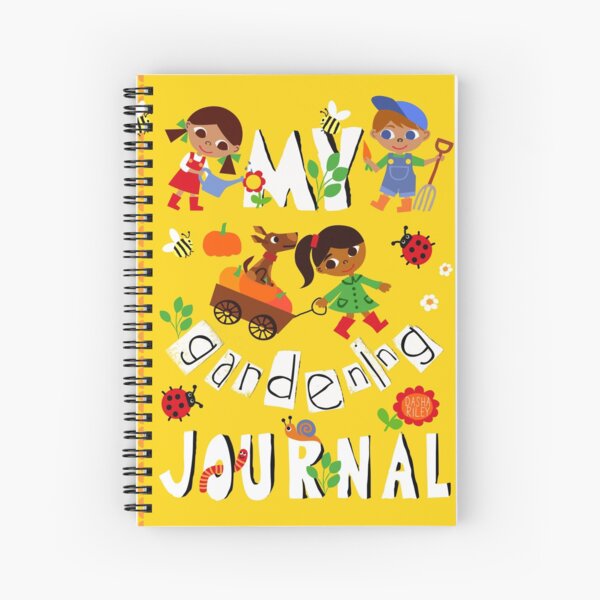 "Kids Gardening Journal" Spiral Notebook for Sale by Dasha Riley ...