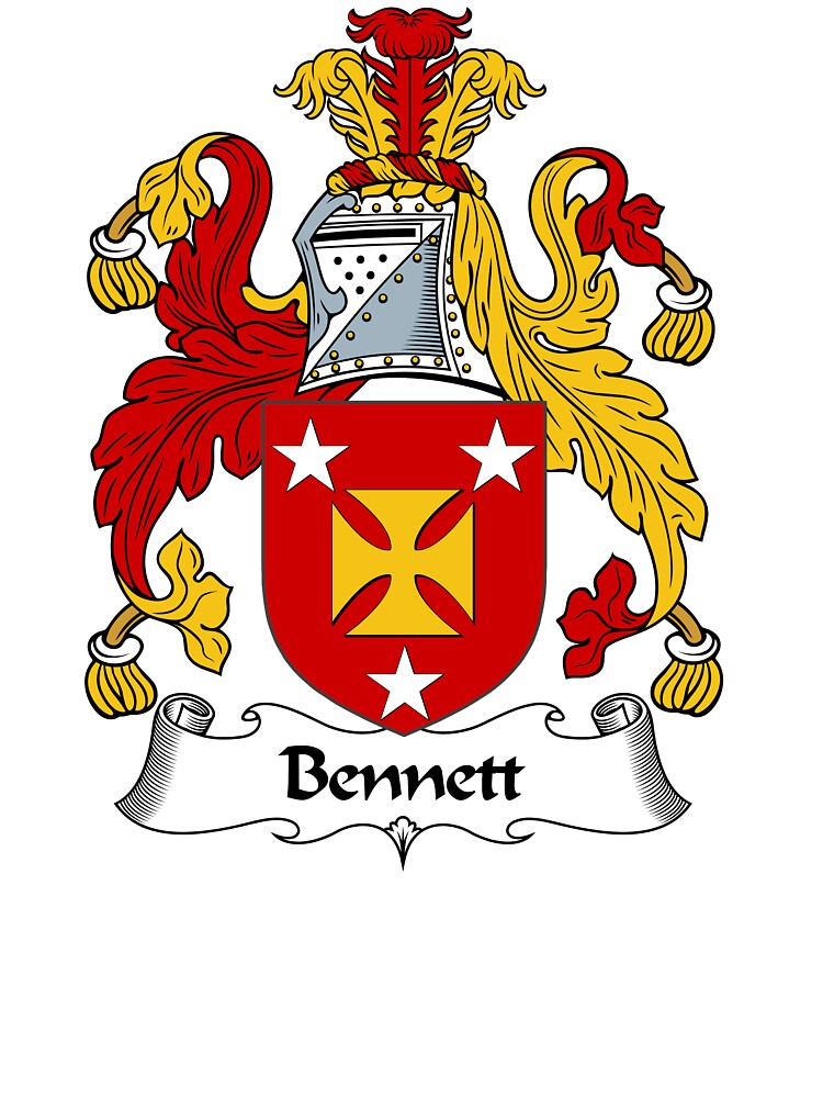"Bennett Coat of Arms / Bennett Family Crest" Kids T-Shirt for Sale by ...